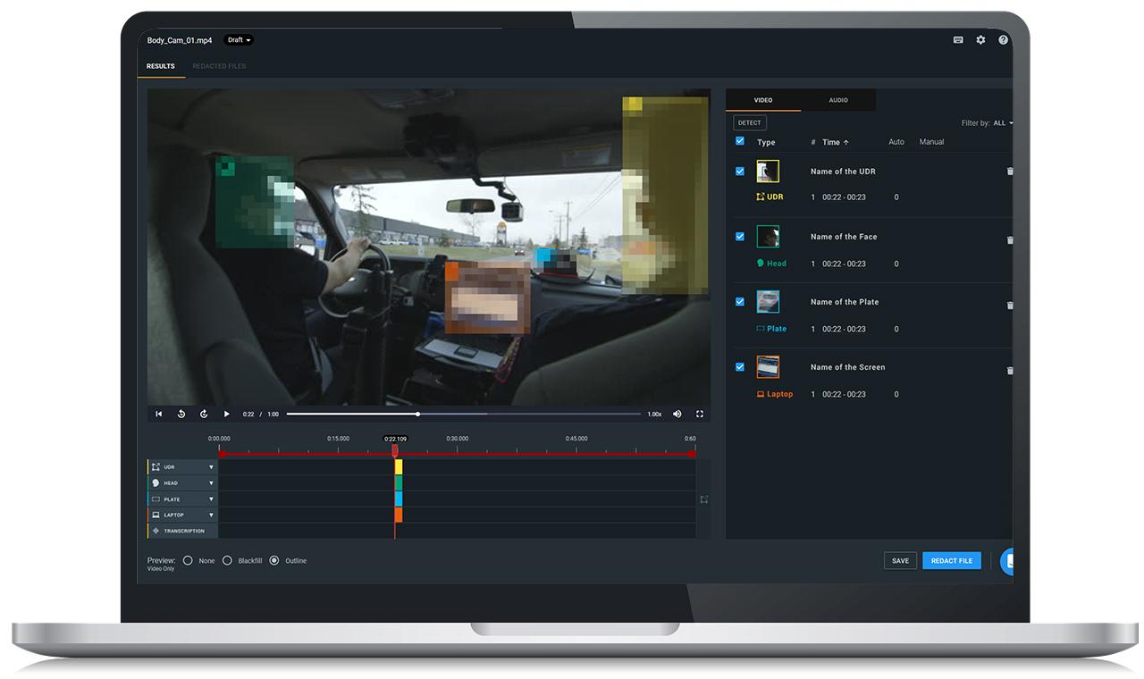 AI-Powered Video & Audio Redaction | Veritone Redact