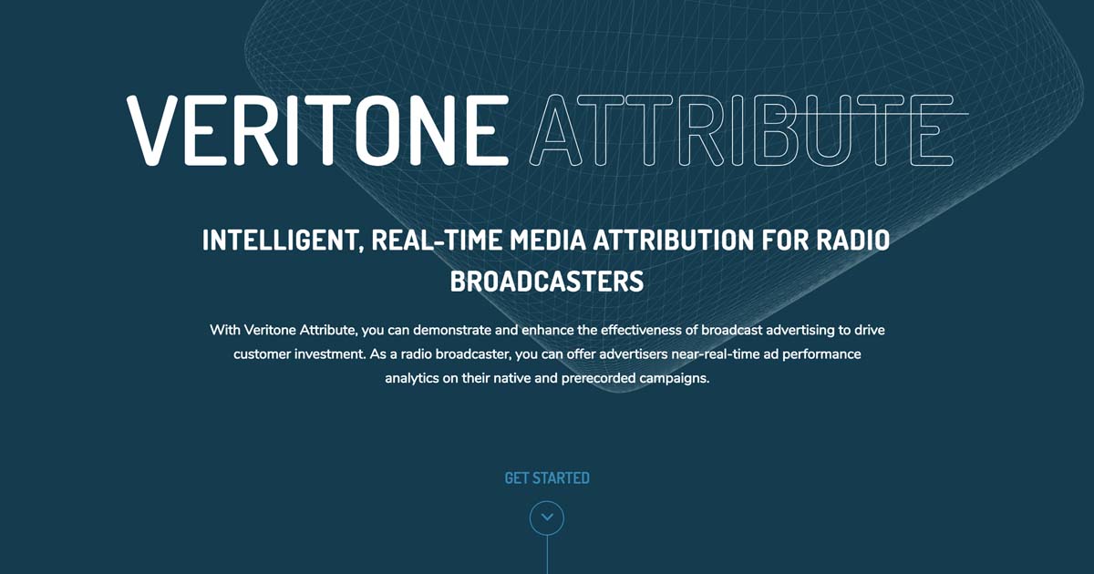 Veritone Attribute - Near Real-Time Media Attribution for Broadcasters Veritone Attribute - Near Real-Time Media Attribution for Broadcasters